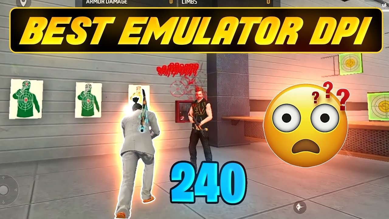 FREE FIRE DPI SETTINGS 🎯 || BEST EMULATOR DPI FOR FREE FIRE LOW END PC ...