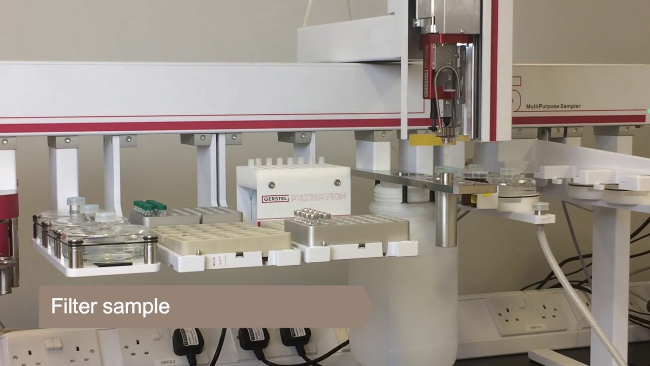 Demo of GERSTEL Filtration - YouTube