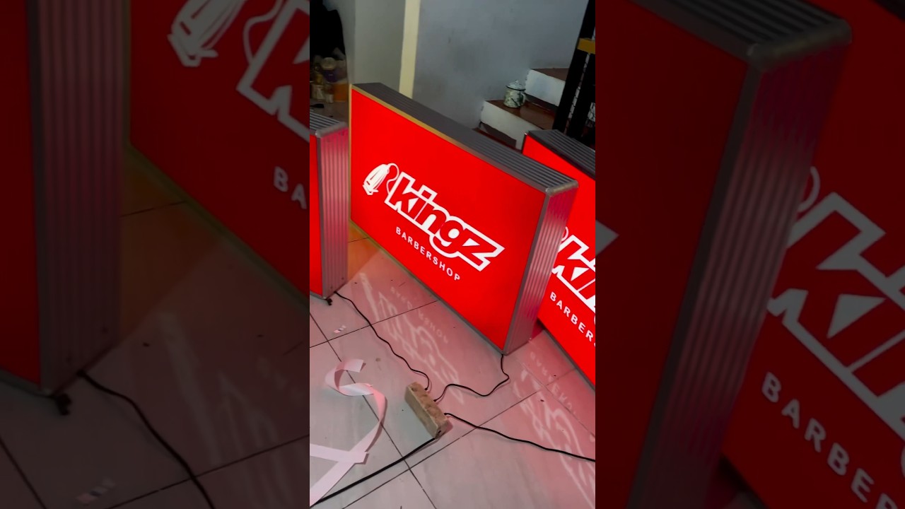 TUTORIAL CARA MEMBUAT NEON BOX SENDIRI - YouTube