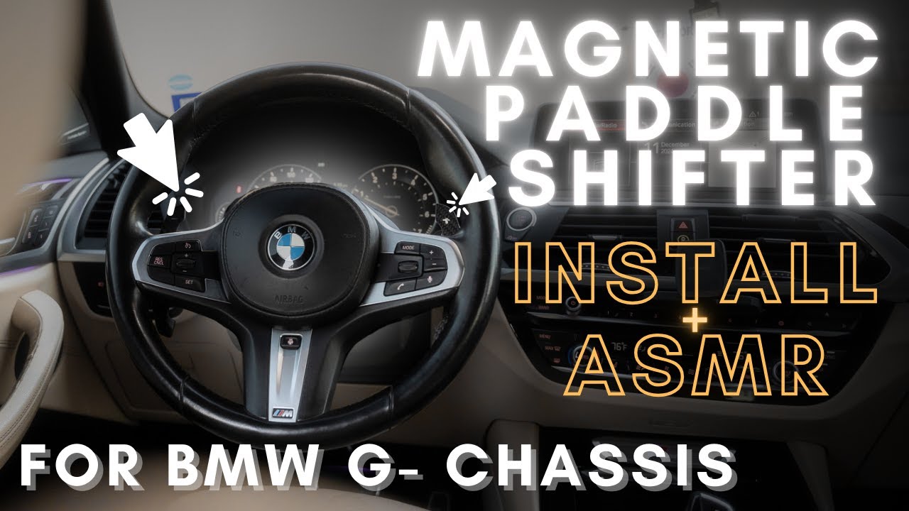 the most satisfying paddle shifter ever (BMW G-Chassis) - YouTube