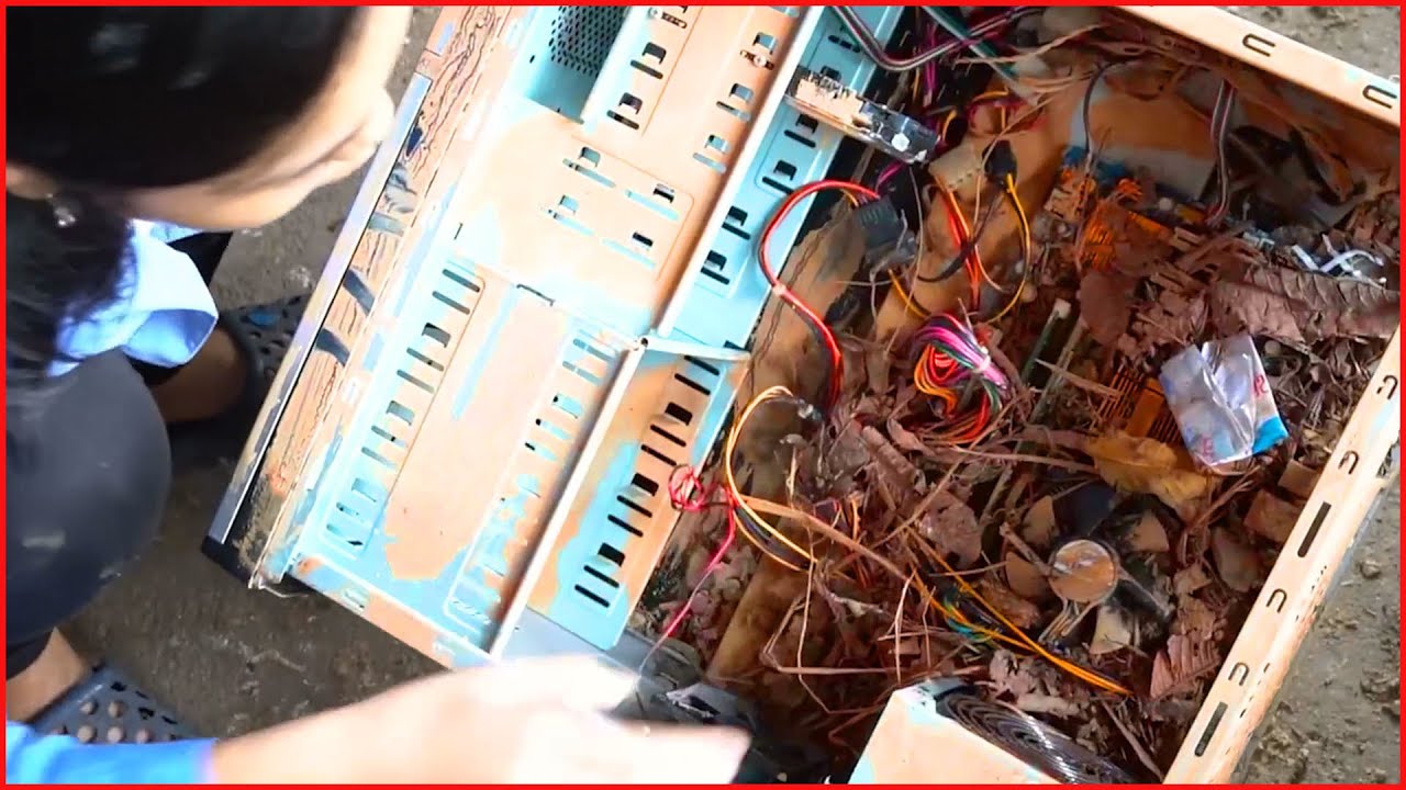 Restoration Computer PC abandoned old | GIGA antique Computers old ...