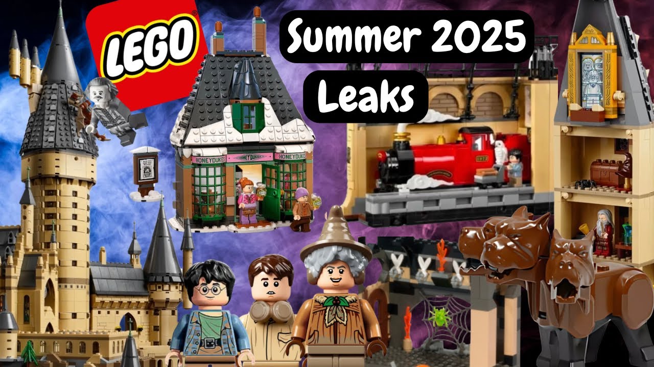 LEGO Harry Potter June 2025 Leaks - Book Nook + Hogwarts Castle Main ...