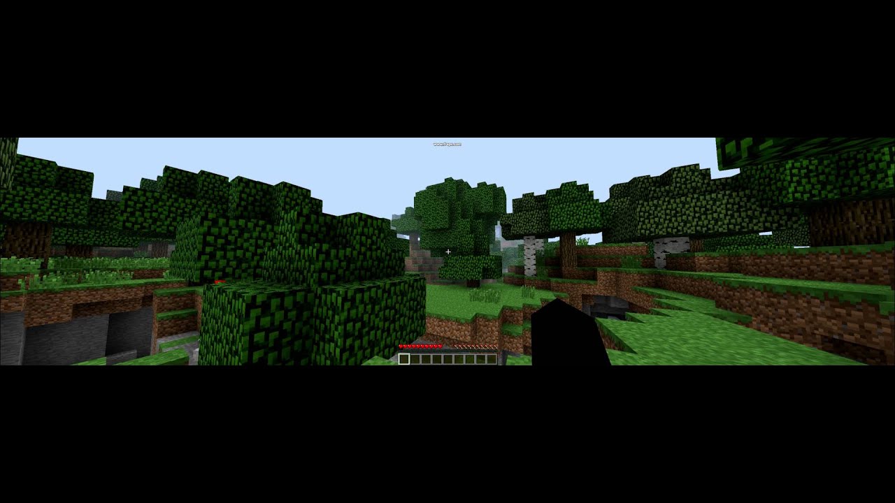 Minecraft Dual Monitor Display! - YouTube