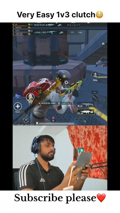 1v3 CLUTCH in BGMI 💪 | Solo vs Squad Like a Beast 🐯 | PoliceGaming112 Rush Play! #1v3clutch # ...