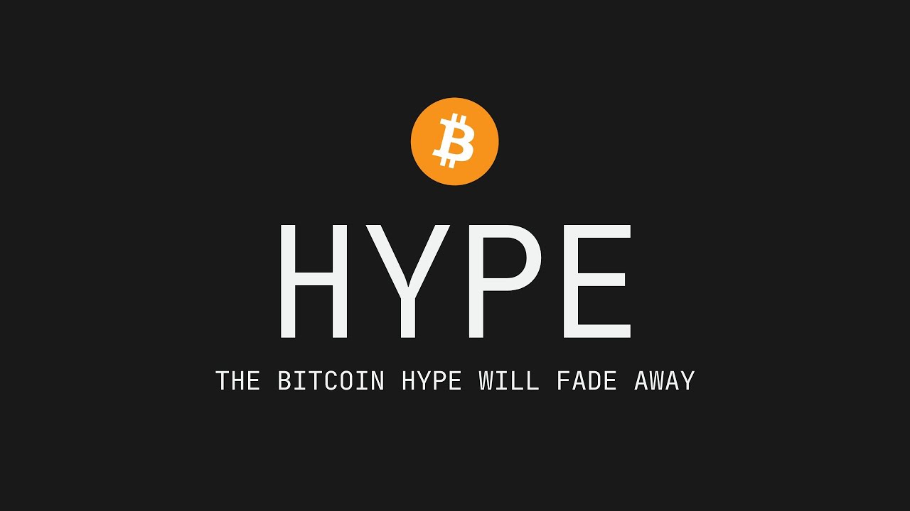 the bitcoin hype will fade away - YouTube