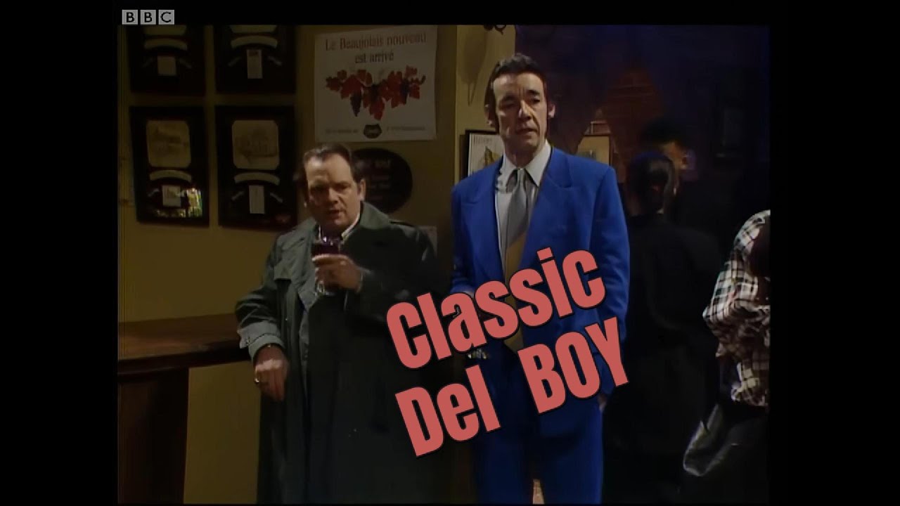 Only Fools and Horses - Del Boy Bar Fall - @ComedyClipJunkie - YouTube