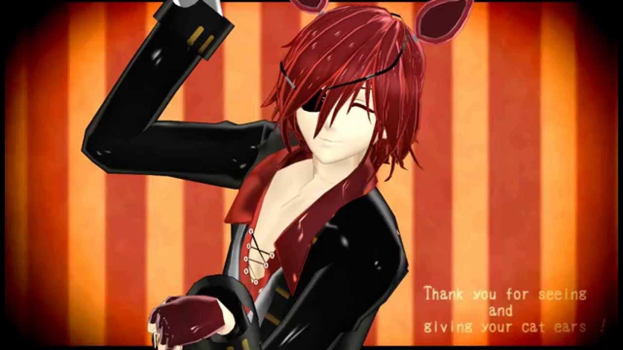 (mmd)fnaf Bonnie and Foxy Nekomimi archive - YouTube