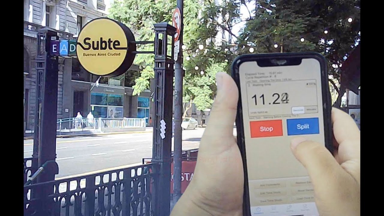 Production Time Study - iOS App Demo - YouTube