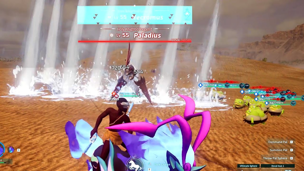 You Won't Believe How Strong Croajiro Is in Palworld! (Boss Battle ...