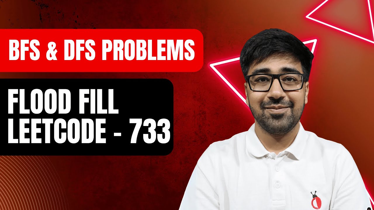 Dsa With Python Flood Fill Algorithm Dfs And Bfs Grid Coloring 5448