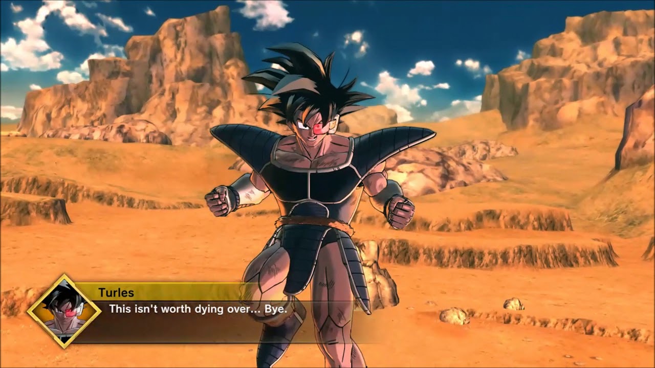 Dragon Ball Xenoverse 2 Fighting A Cowardous Nappa - YouTube