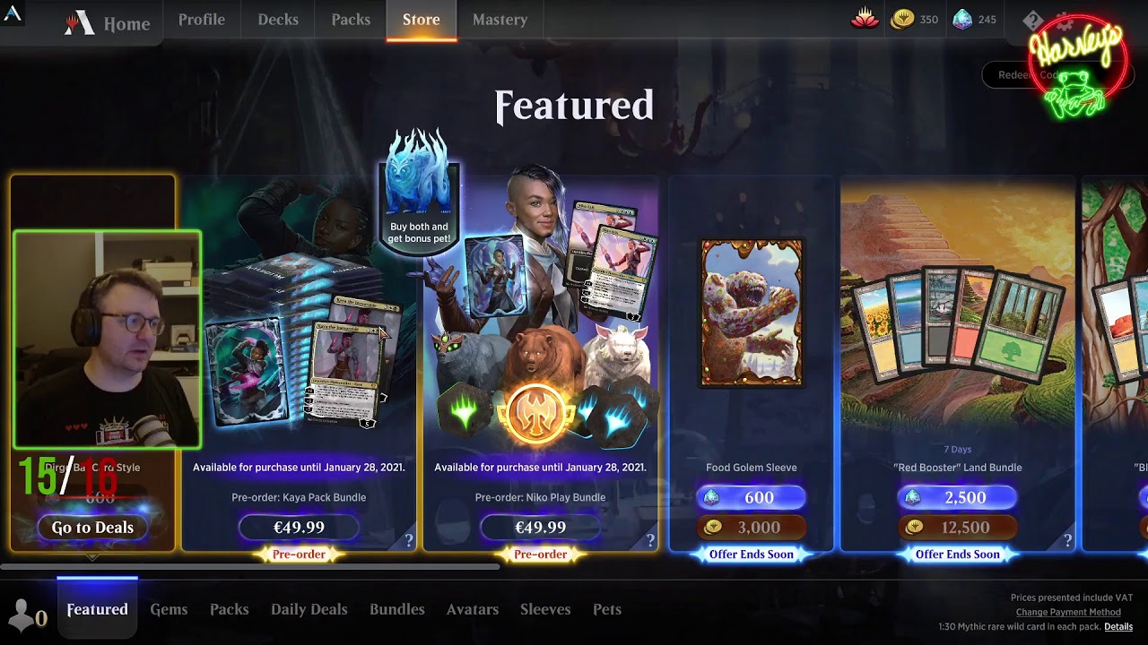 MTG Arena: Mythic Ranked Standard - YouTube