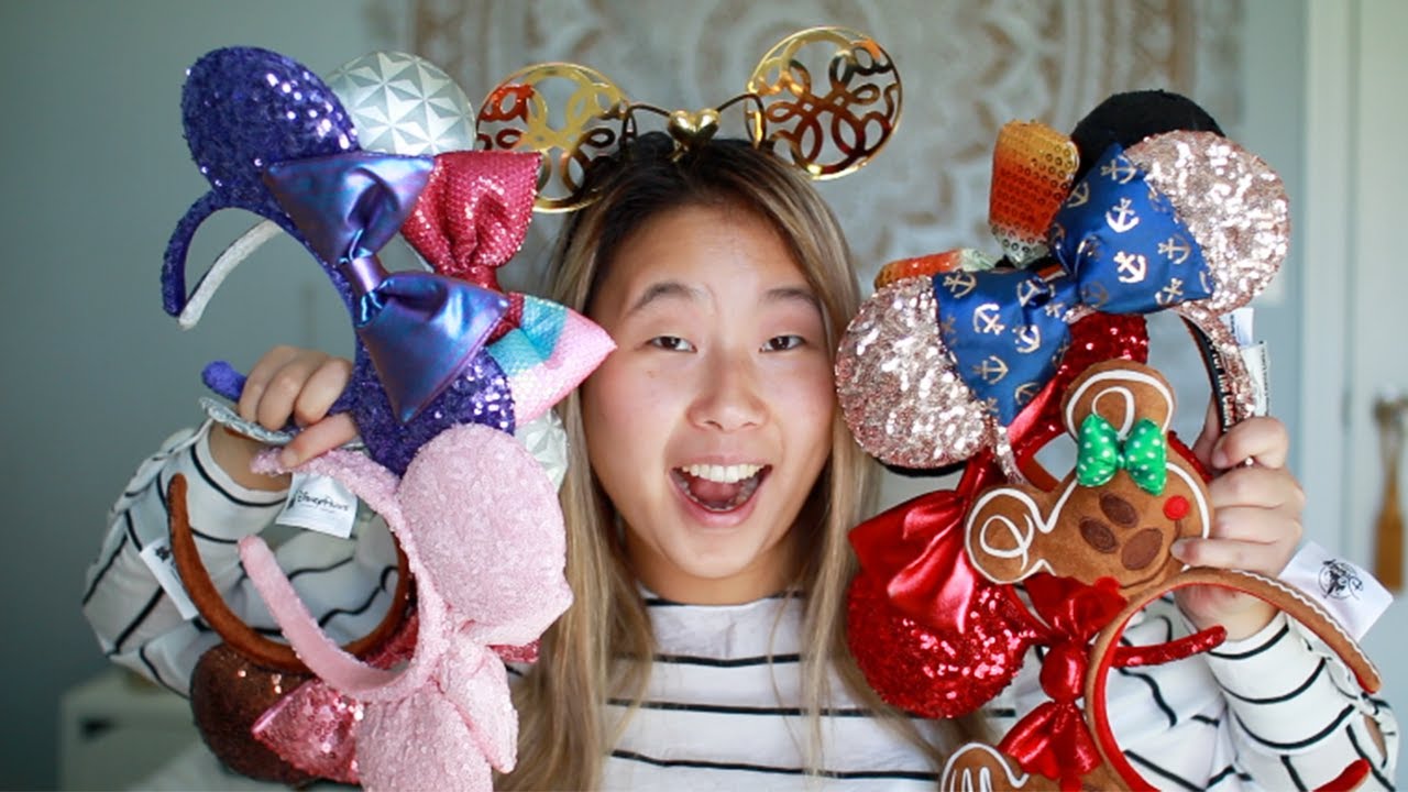 Minnie Mouse Ears Collection 2020! - YouTube