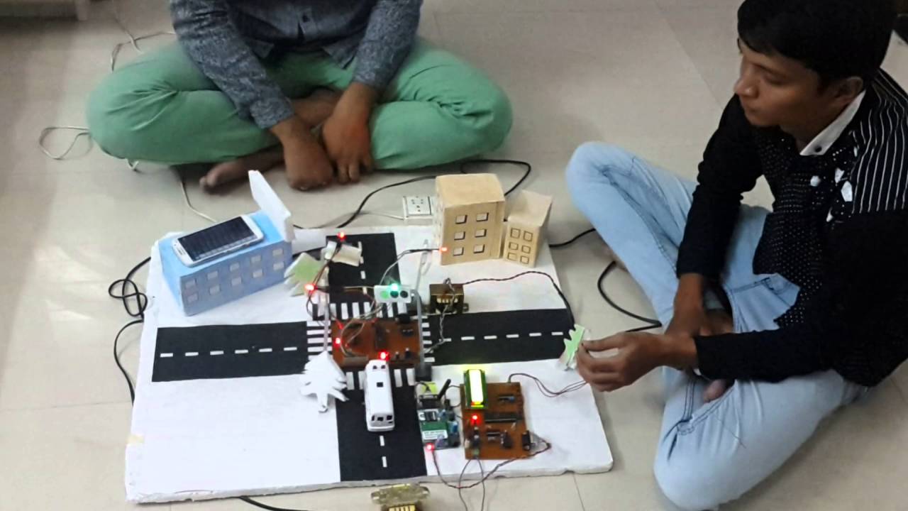 An Intelligent Ambulance with Automatic Traffic Control - YouTube