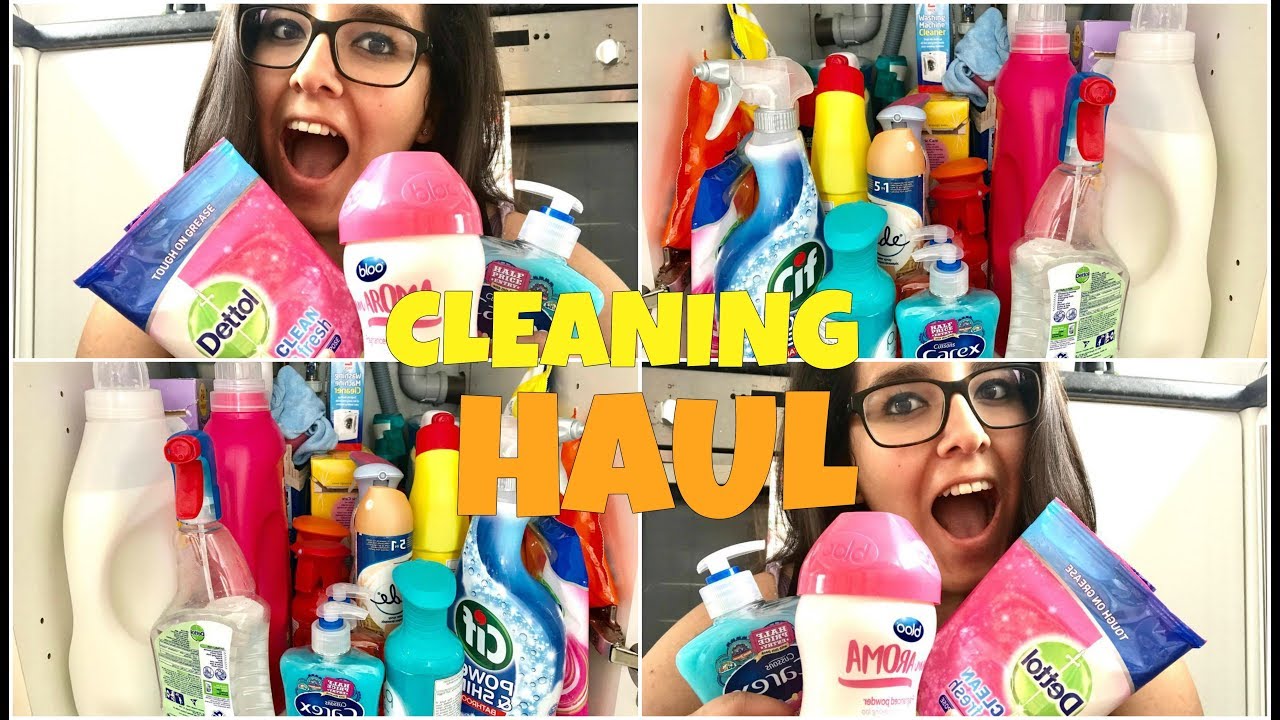 CLEANING HAUL - YouTube