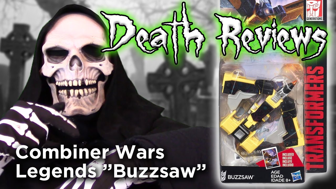 Death Reviews: Buzzsaw - Legends - Combiner Wars - YouTube