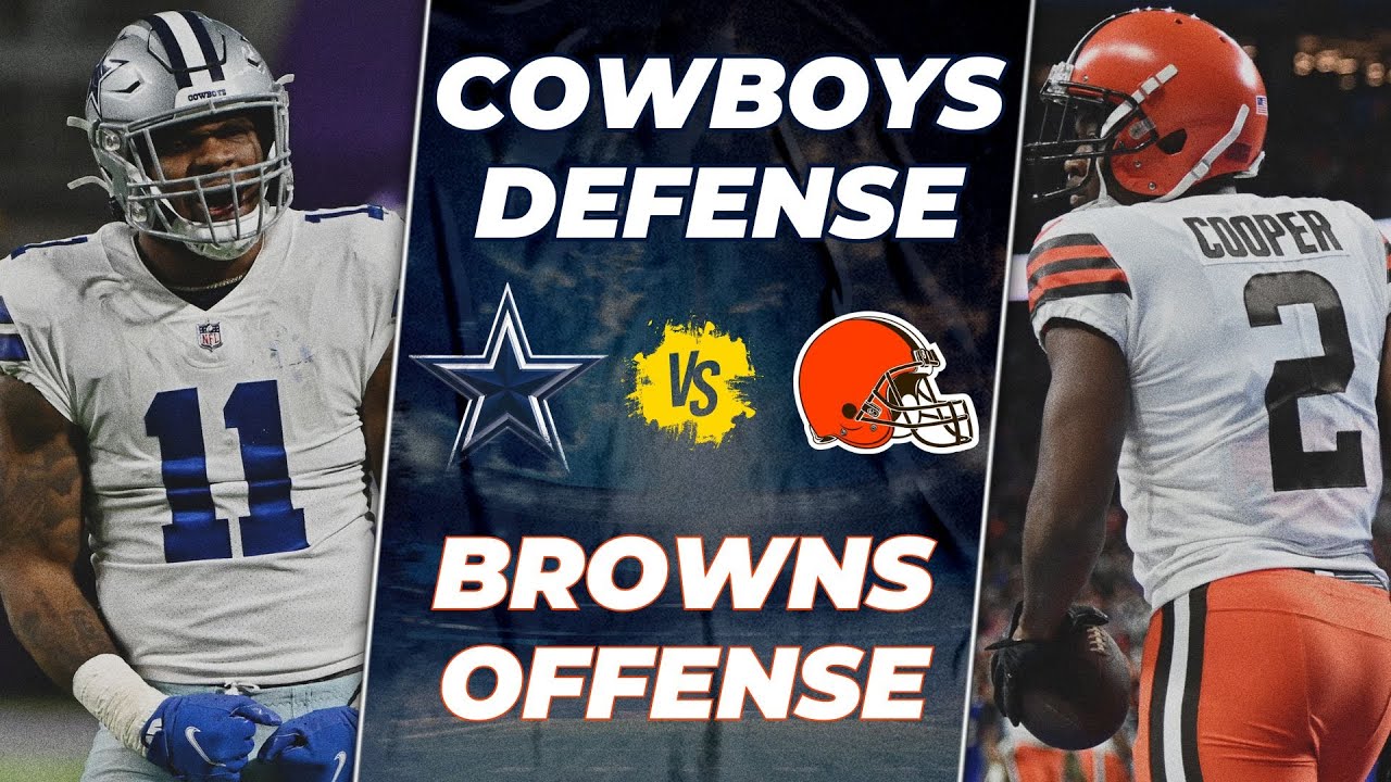Scouting the Enemy: Cowboys DEFENSE vs Browns OFFENSE || Amari out for ...
