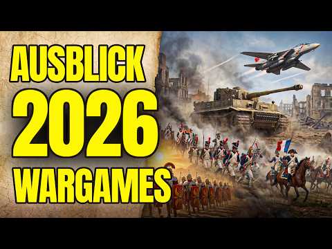Wargames, Echtzeit & Rundenstrategie - Diese Neuheiten darfst du 2026 nicht verpassen!