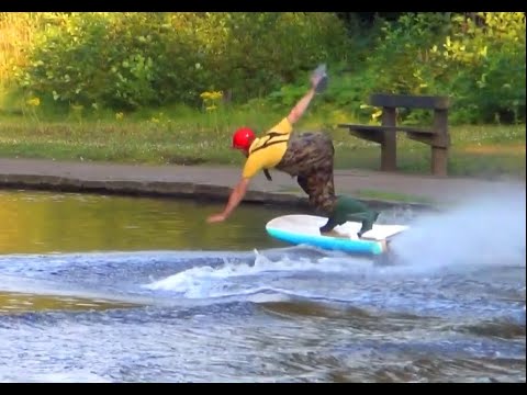 DIY Jet Surf and Kayak,, Drunken Fun !! 60 kph, HD - YouTube