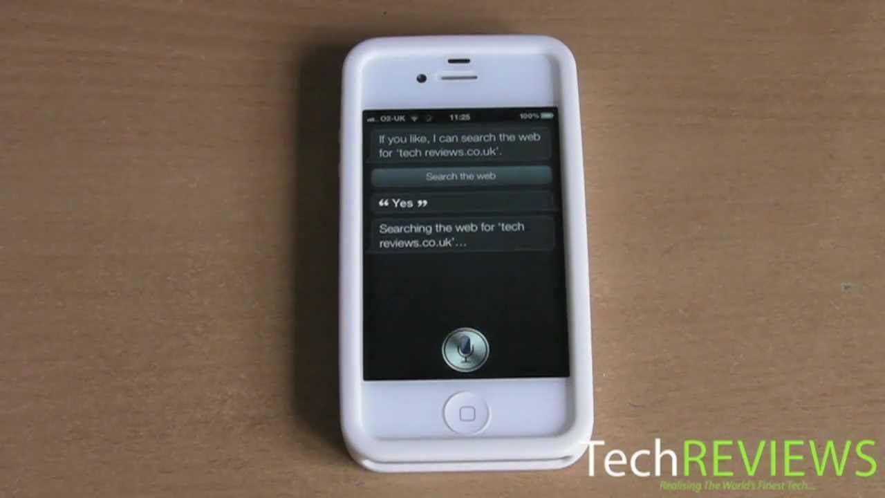 Apple iPhone 4S Siri Demo - YouTube