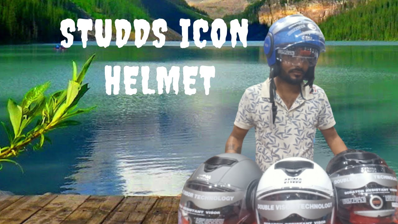STUDDS ICON HELMET || NEW LAUNCHED HELMET || DAY NIGHT VISOR HELMET ...