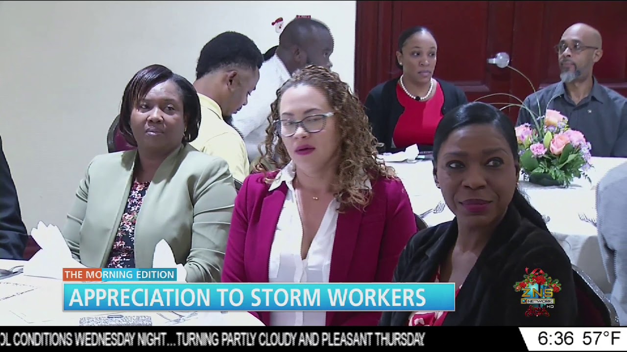 Appreciation Luncheon For Storm Workers - YouTube