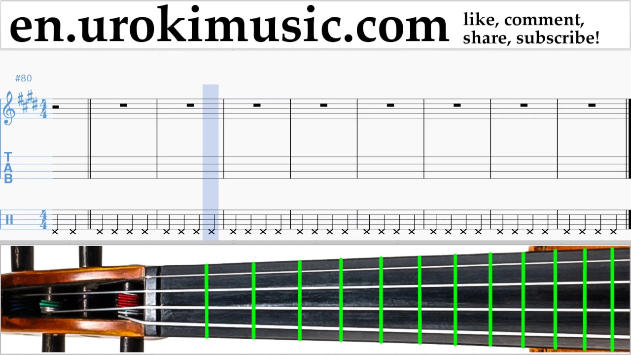 How to Play Violin OneRepublic - Counting Stars Part#2 Melody School ...