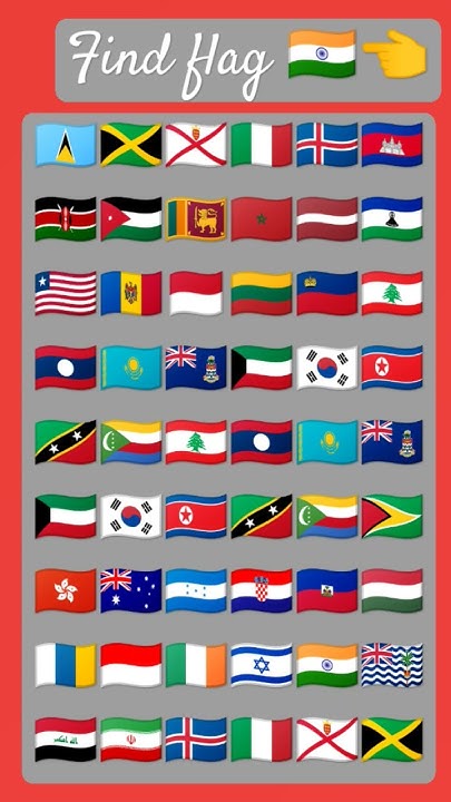 Find flag 🇮🇳👈 - YouTube