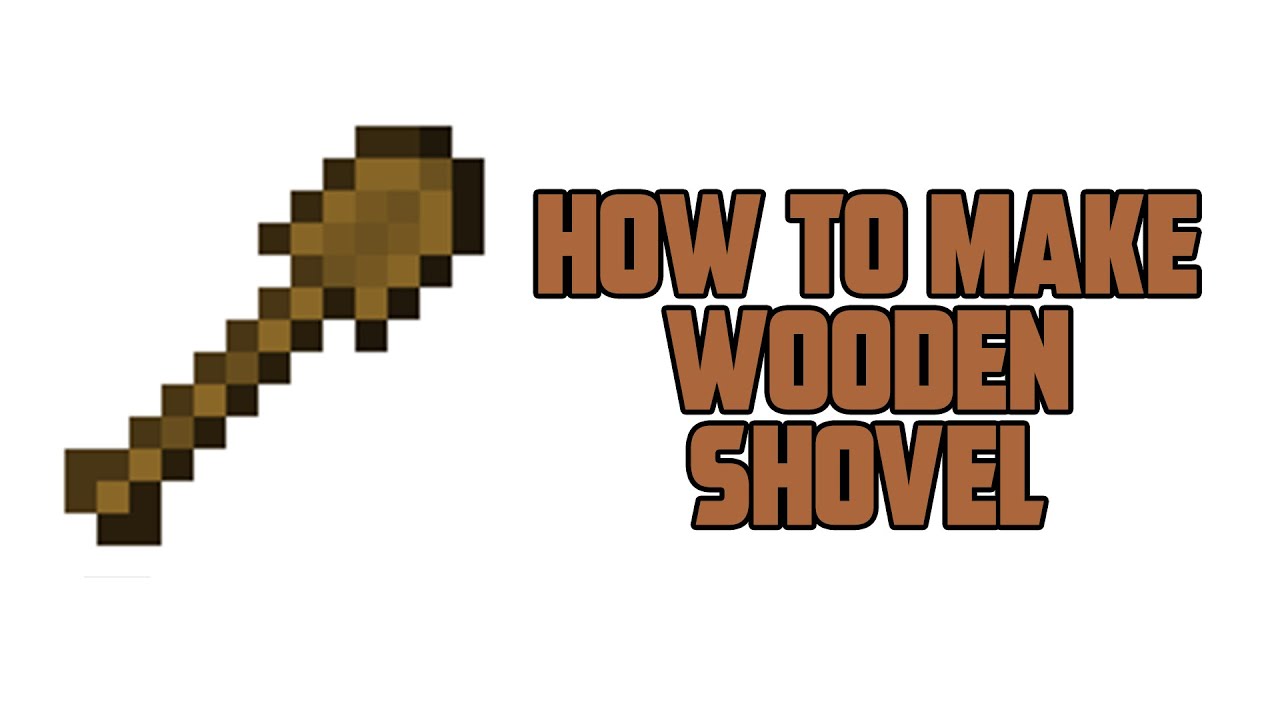 Cara Membuat Sekop Kayu di Survival Minecraft JAVA - YouTube