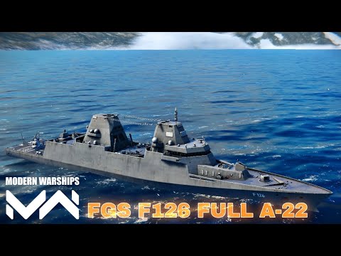 F126 FULL A-22 -Modern Warships - YouTube