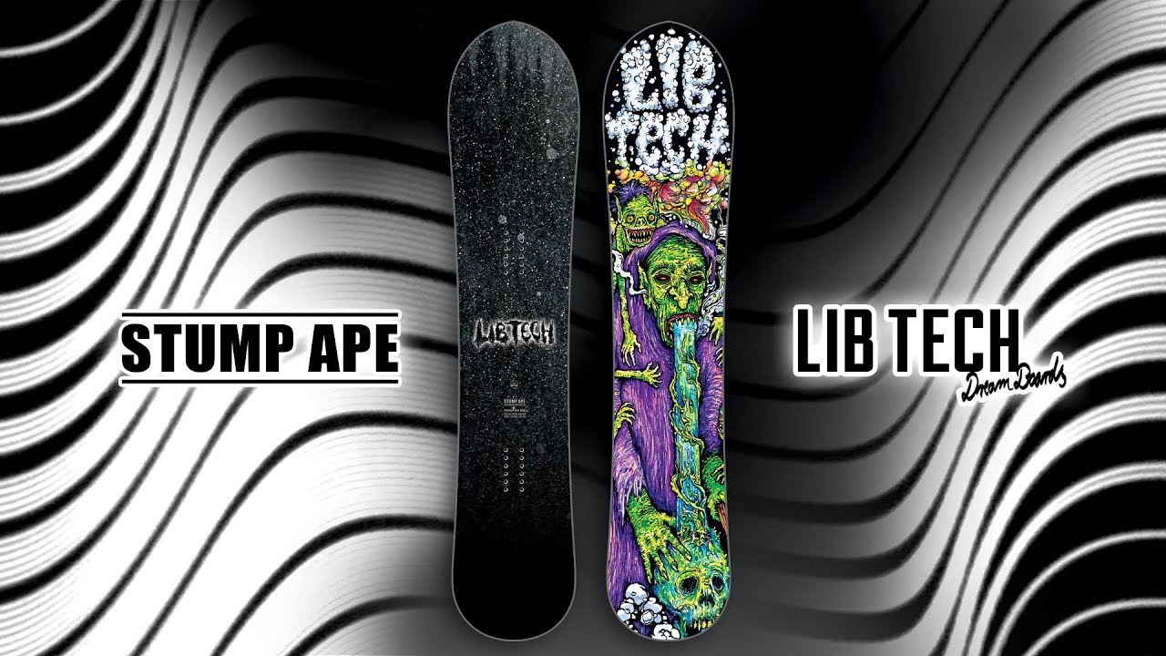 STUMP APE SNOWBOARD 2018-2019 | LIB TECH - YouTube