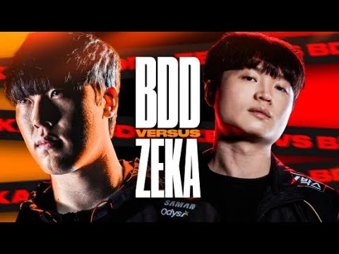 BATTLE OF THE TOP 4 - ZEKA VS BDD - HLE VS KT - LCK SPRING 2024 - CAEDREL - YouTube