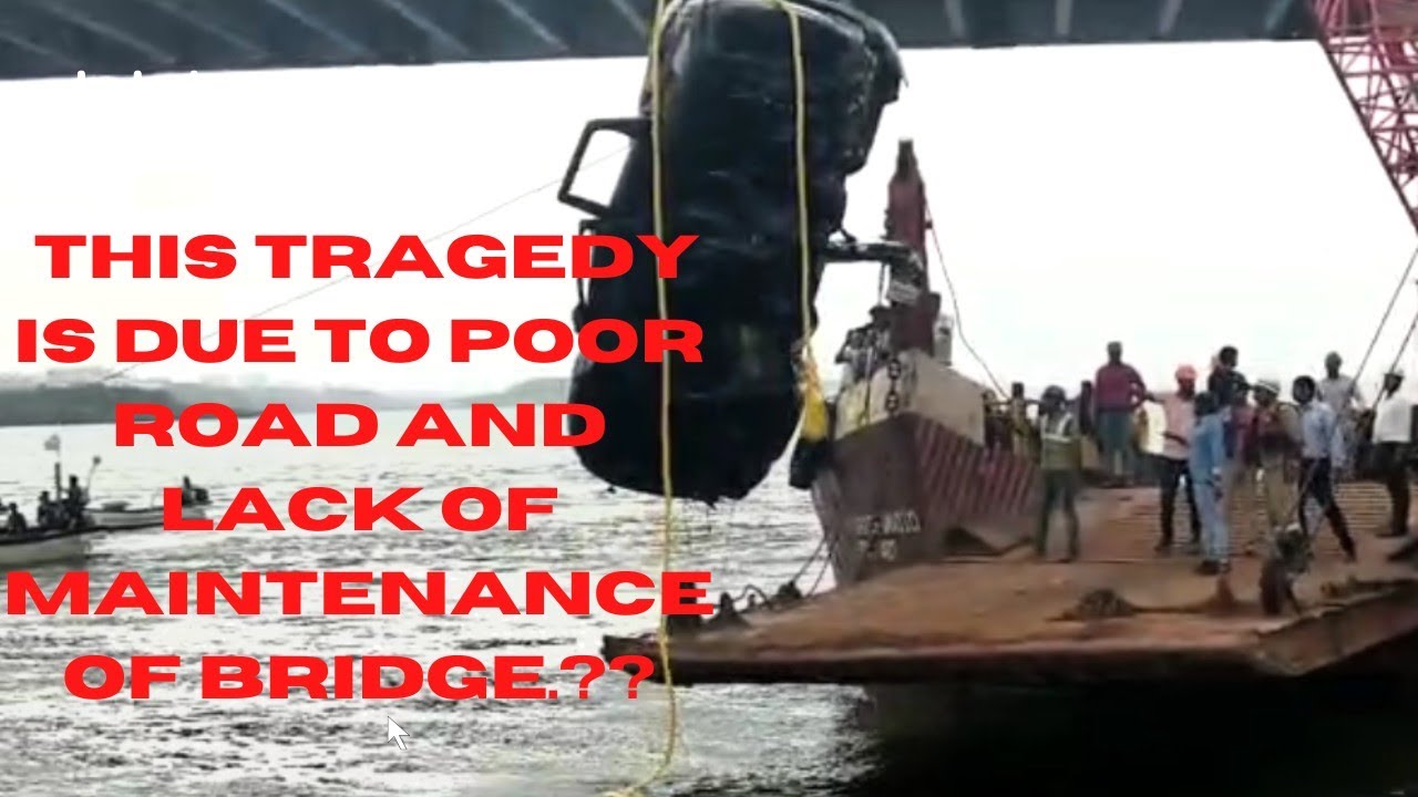 Is this tragedy due to bad road and poor maintenance of bridge??? - YouTube