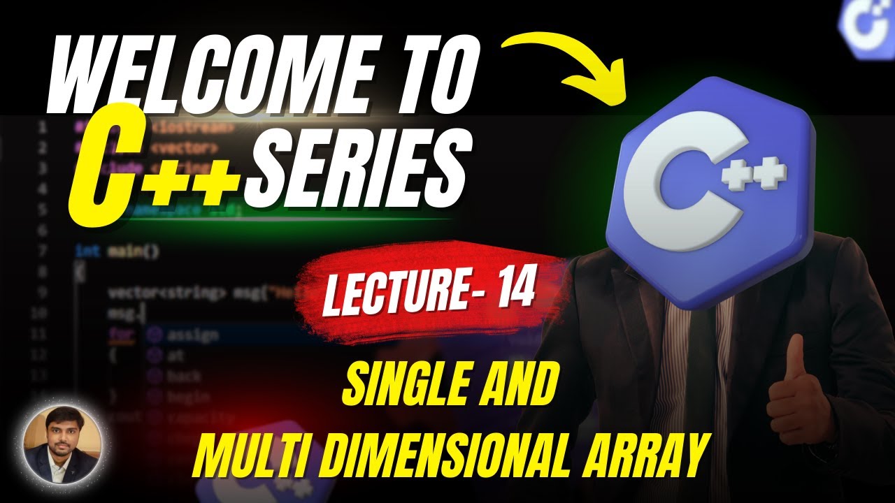 Single And Multi Dimensional Array Array As Parameterslecture 14 3114