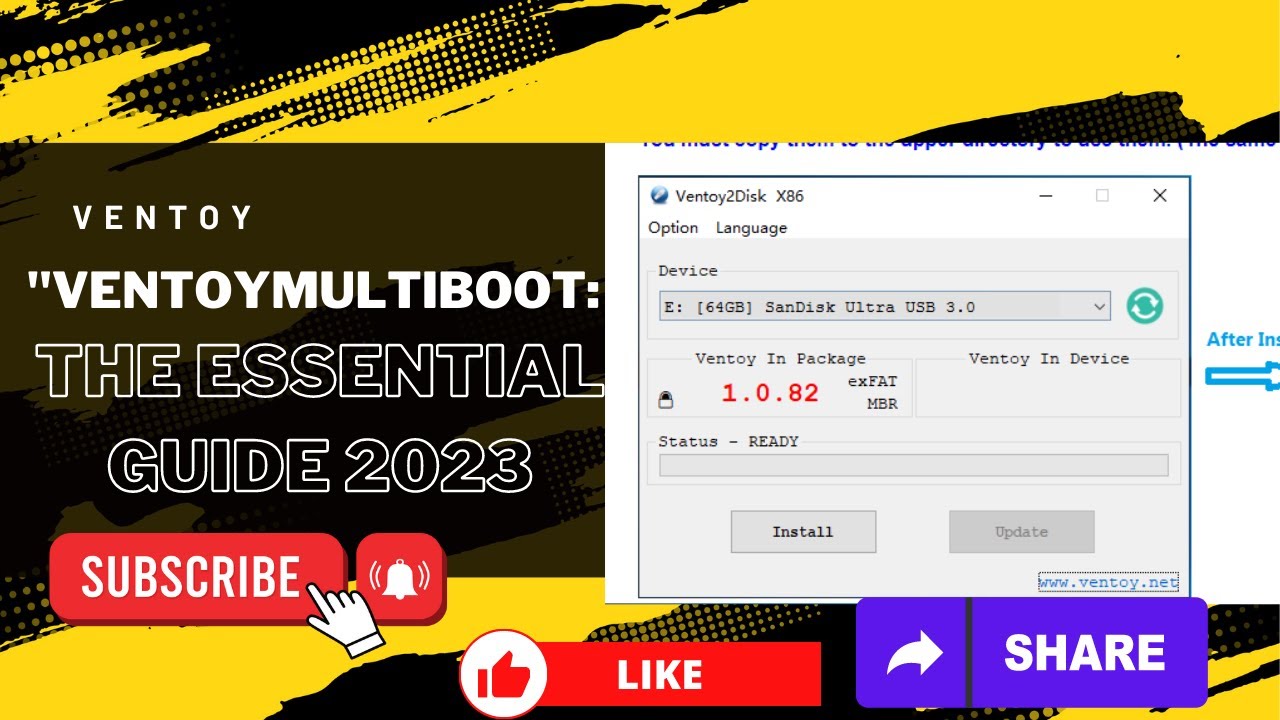 Ventoy Multiboot The Essential Guide 2023 - YouTube