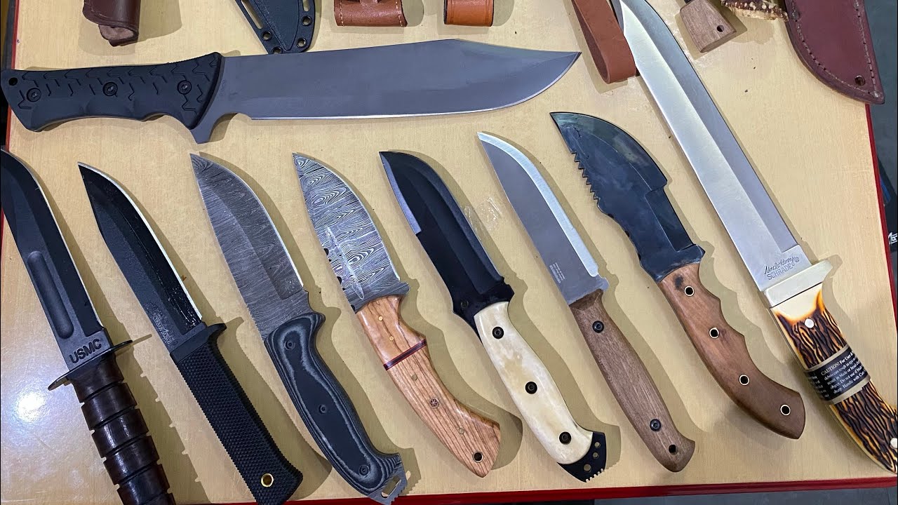 Upcoming Bush Knives, Bowie and Sheath Reviews! - YouTube