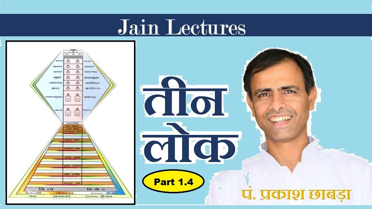 Teen Lok Ki Rachna - Jain Geography - जैन भूगोल Prakash Chhabra Part 1. ...