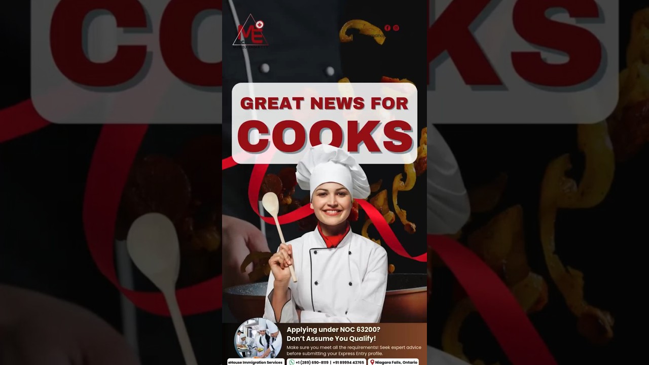 Canada Has Added NOC 63200 For Cooks To Its Targeted Occupation List Canada Has Added NOC 63200 For Cooks To Its Targeted Occupation List
