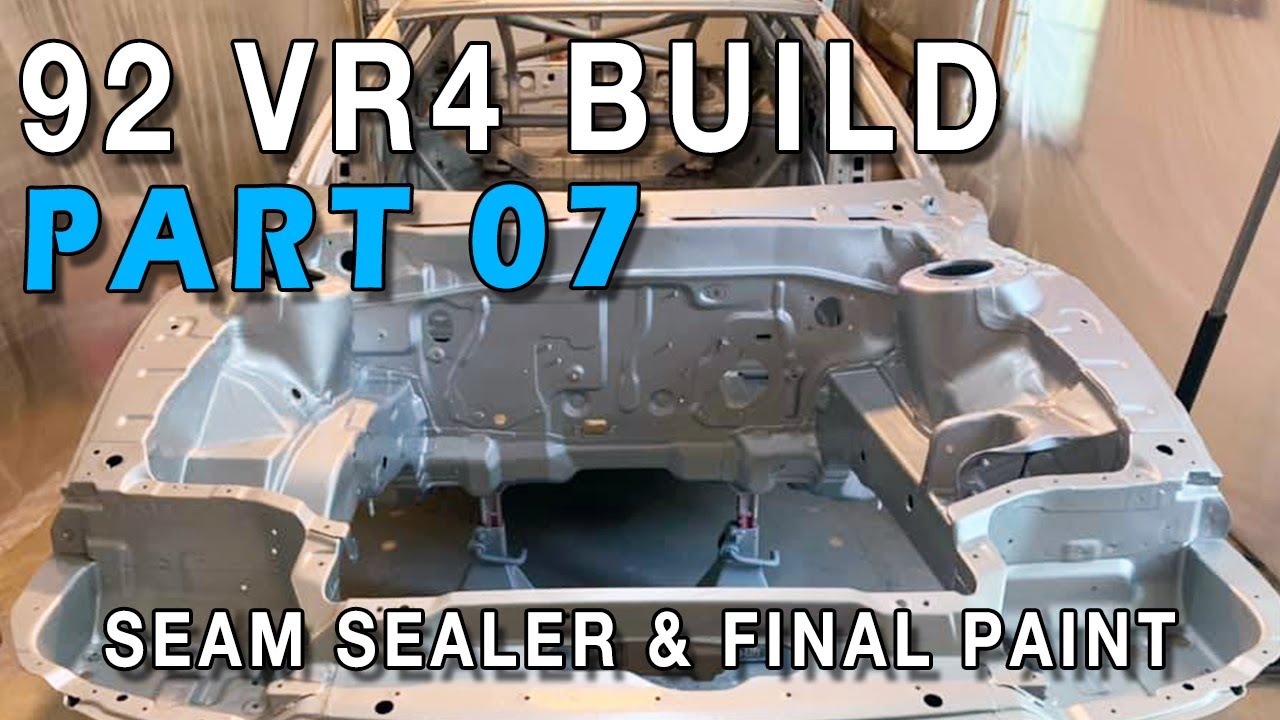 CntrlSwitch 92 VR4 Build - Part 07 - Seam Sealer and Final Paint - YouTube