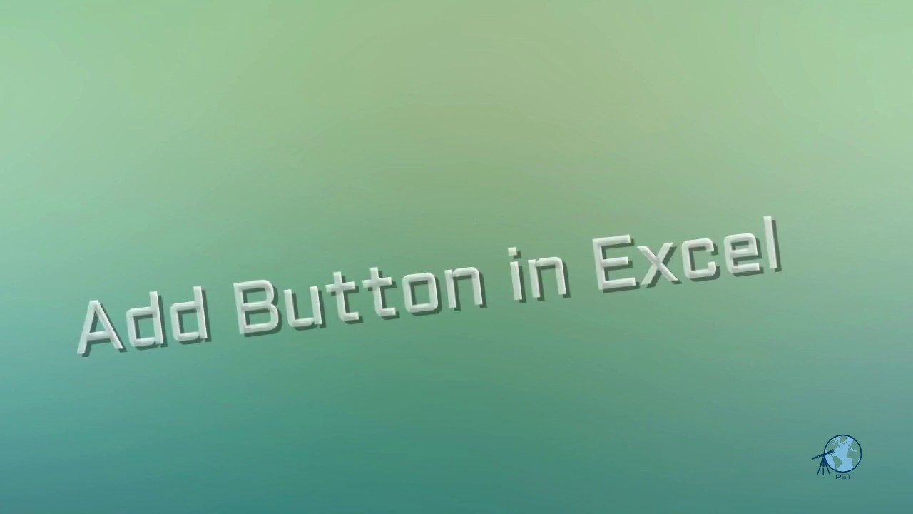 How To Add Button In Excel ExcelTutorial ButtonInExcel YouTube how-to-add-button-in-excel-exceltutorial-buttoninexcel-youtube