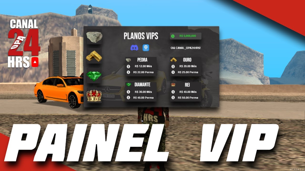 Painel Vip Mta 2023 - YouTube