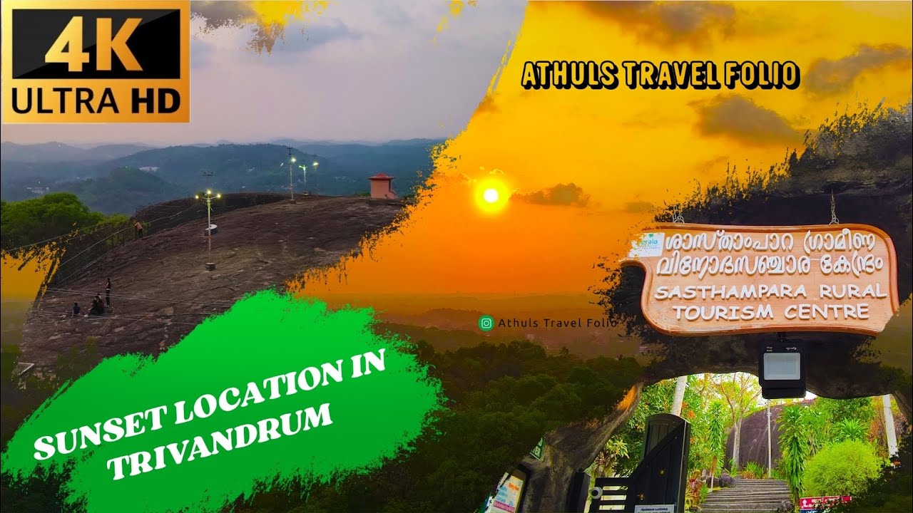 SASTHAMPARA SUNSET VIEW 4K | UPDATED TIMING| TRIVANDRUM | VIVO X100 ...