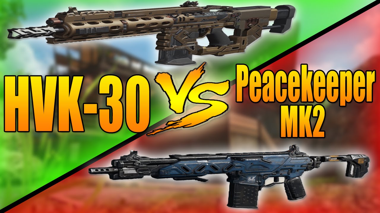 Peacekeeper MK2 VS HVK-30 (Call of Duty Black Ops 3 Assault Rifle ...