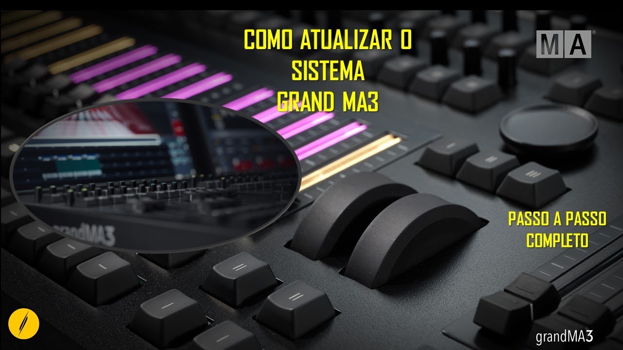 Como atualizar o sistema GRAND MA3 - YouTube