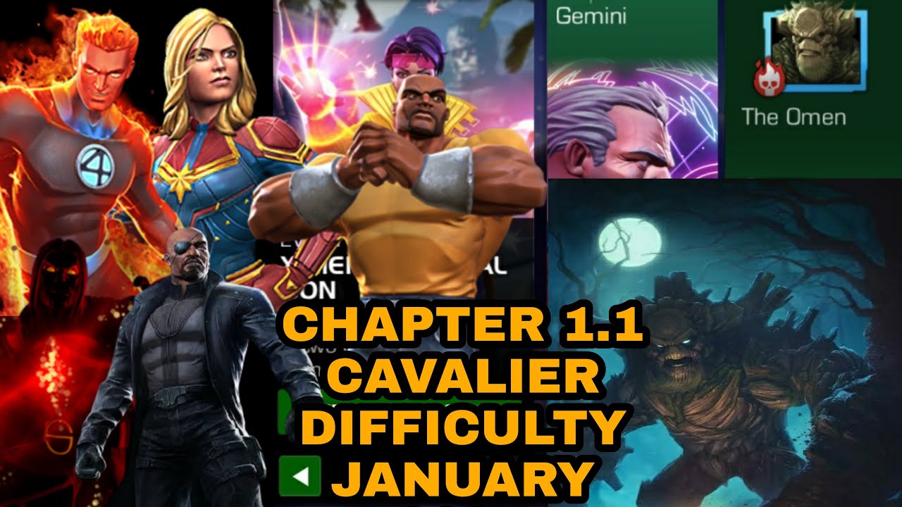 HOW TO COMPLETE JANUARY 2021 MONTHLY QUEST CAVALIER DIFFICULTY. MCOC ...