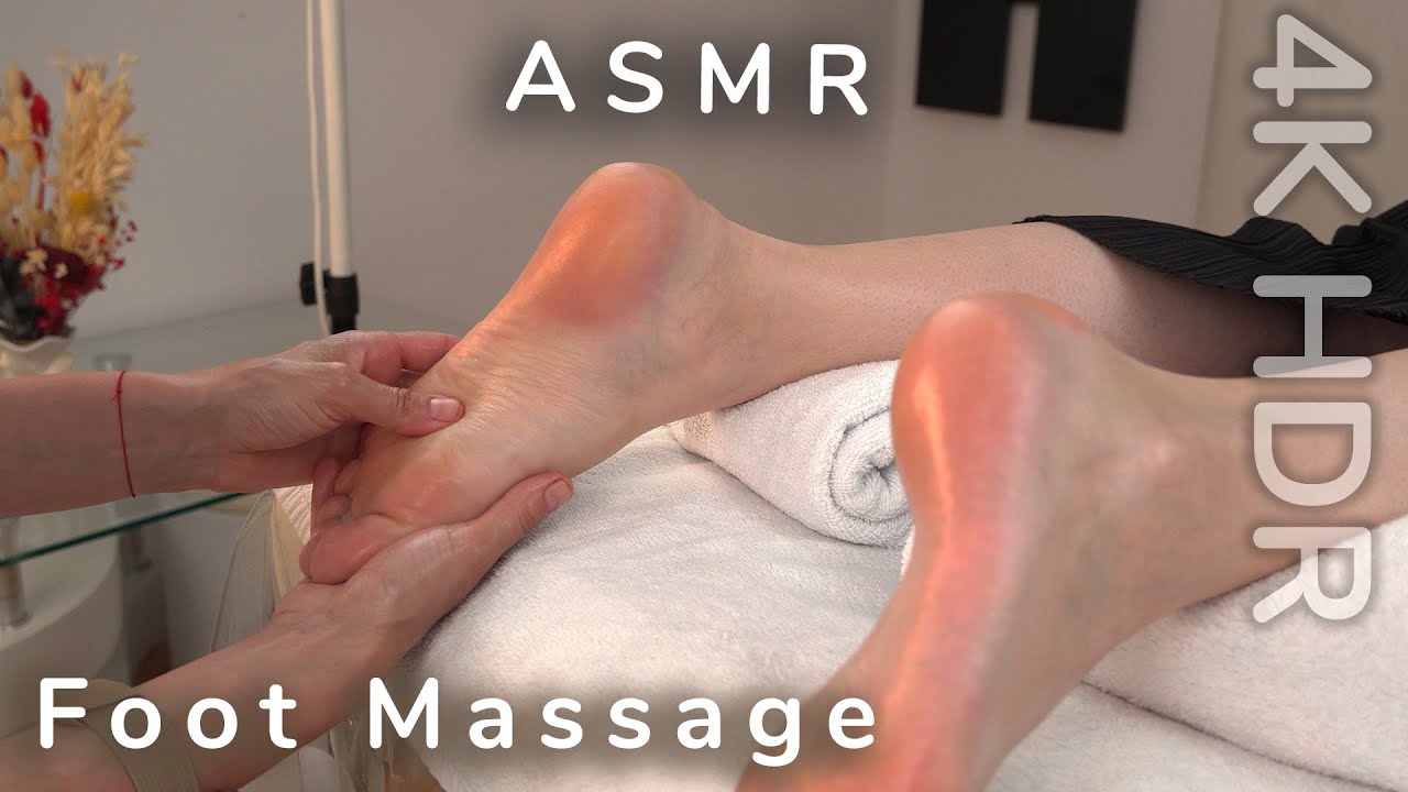 [ASMR] Facedown Foot Massage *Ava* - YouTube