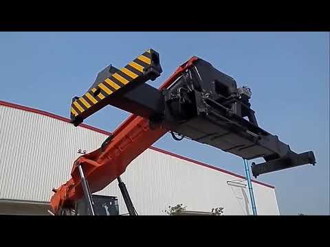 Big Reach Stacker - Telehandler HELI 45T - YouTube