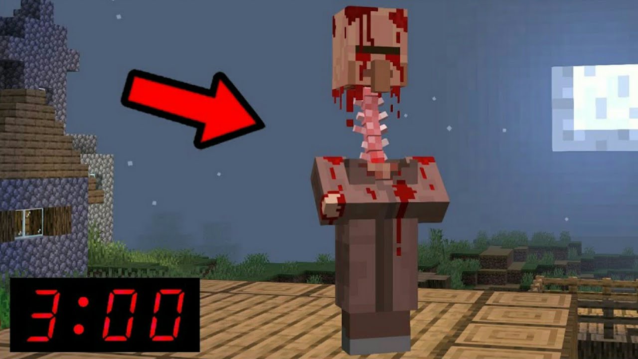 Minecraft Scary Mutant Villager Encounter! (CreepCraft Mod) - YouTube