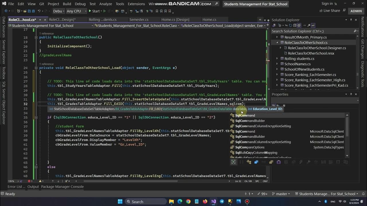 How to bind data to combo box part1 - YouTube
