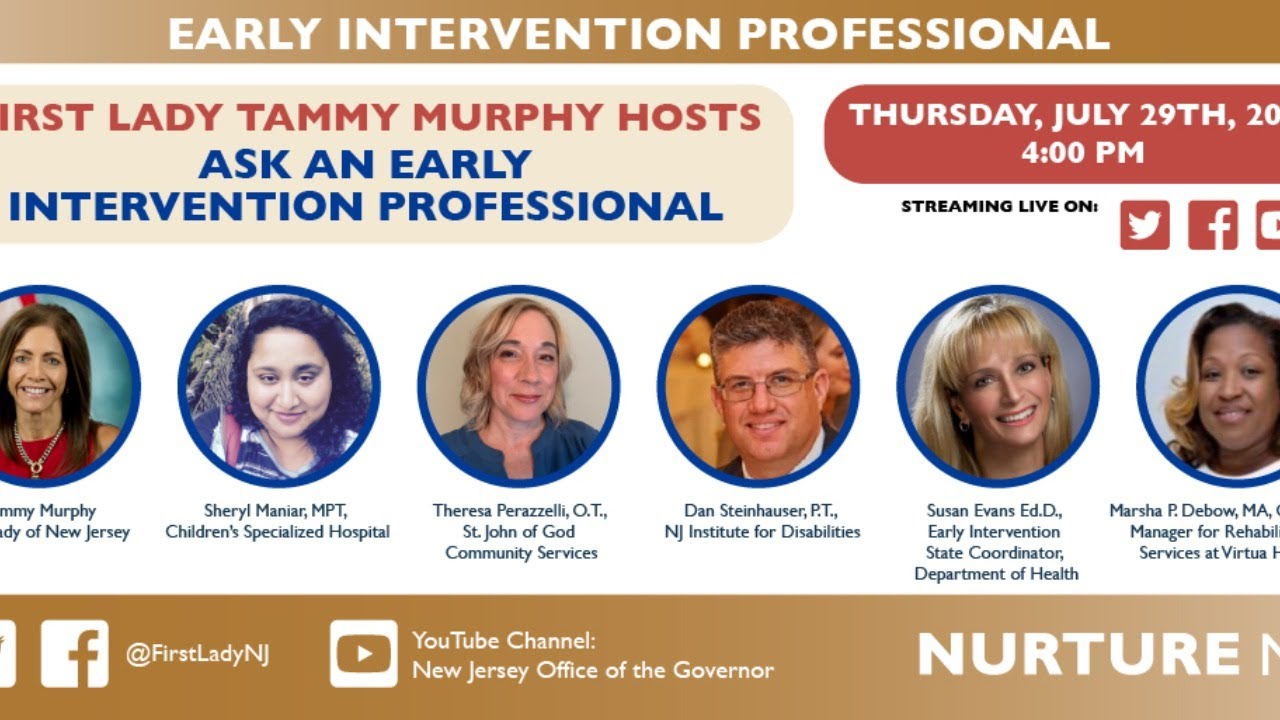First Lady Murphy Hosts Ask an Early Intervention Professional - YouTube